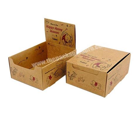 Custom Cardboard Counter Corrugated Box Shelf Retail Displays