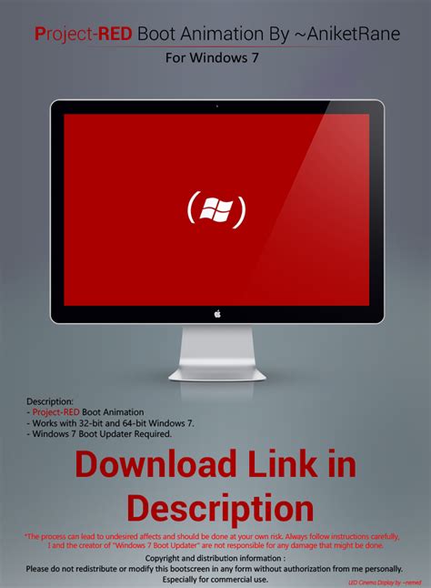 ProjectRED Boot Animation For Windows By AniketRane On DeviantArt