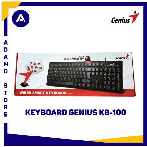 Jual Keyboard Wired Genius Kb 100 Wired Smart Keyboard Shopee Indonesia