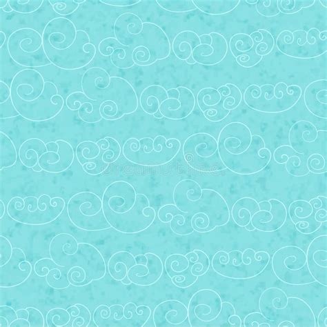 Seamless Cloud Pattern Stock Illustration Illustration Of Texture
