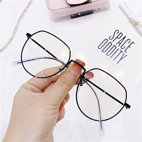 Cod Mens And Womens Anti Blue Glasses Korean Classic Anti Radiation Glasses Eyewear Shopee