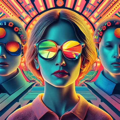 Premium Photo Illustration Design Future Of Language And Culture With The Forefront Of