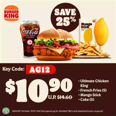 Burger King Launches 16 Discount And 1 For 1 Coupons On Breakfast