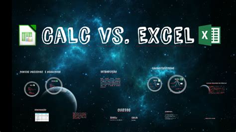 Calc Vs Excel By Aline Werner On Prezi