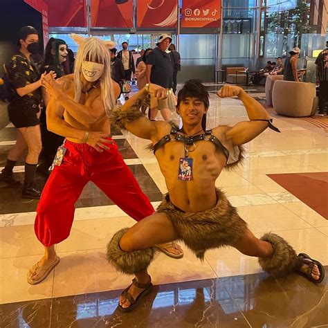 Inuyasha And Koga Cosplay Rinuyasha