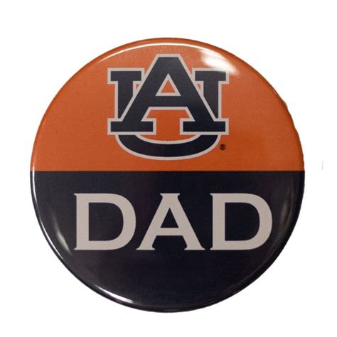 Au Dad Button Auburn University Bookstore