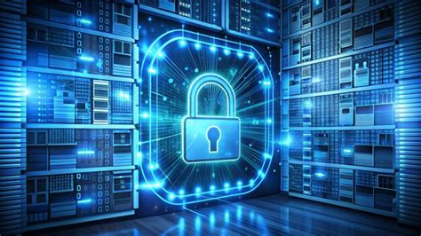 Server Data Protection Concept Database Insurance Safety Of Information