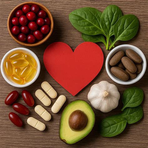 Supplements To Support Heart Health And Cardiovascular Function Vykee