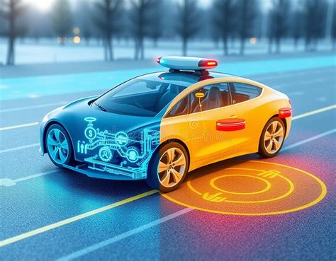 Autonomous Car Sensor System Concept Enhancing Safety For Driverless