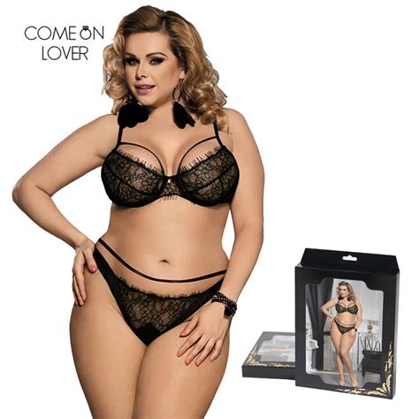 Comeonlover Ladies Push Up Bra Set Spicy Lingerie Sexy Lace Set
