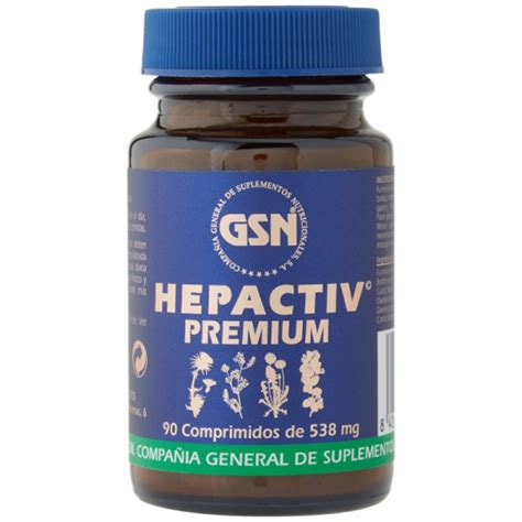Suplemento Gsn Hepactiv 400 Mg 90 Comprimidos Outlet Exclusivo