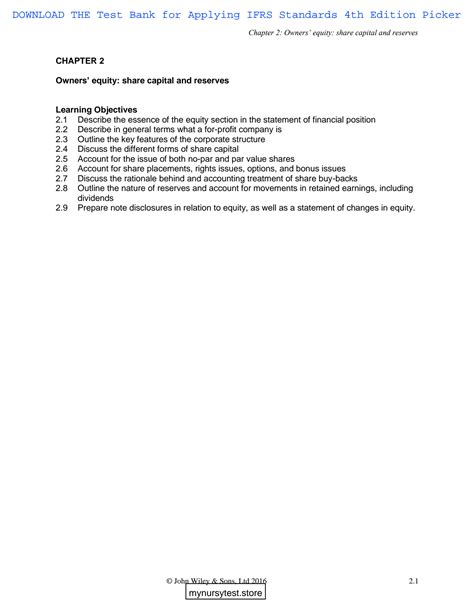 Solution Test Bank For Applying Ifrs Standards 4th Edition Picker