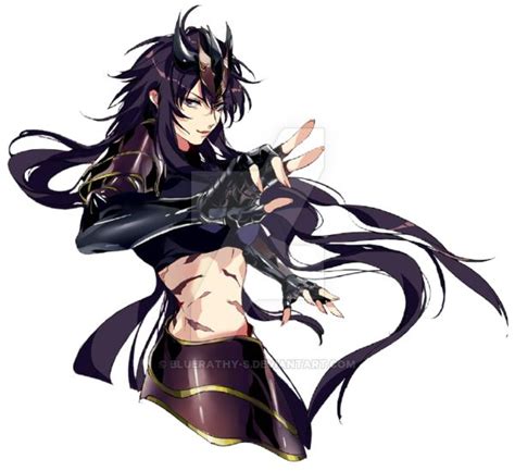 Violate De Behemoth The Lost Canvas Render By Bluerathy Sdeviantart