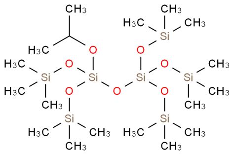 Isopropyl Pentakis Trimethylsilyl Disilicate 71579 69 6 Wiki