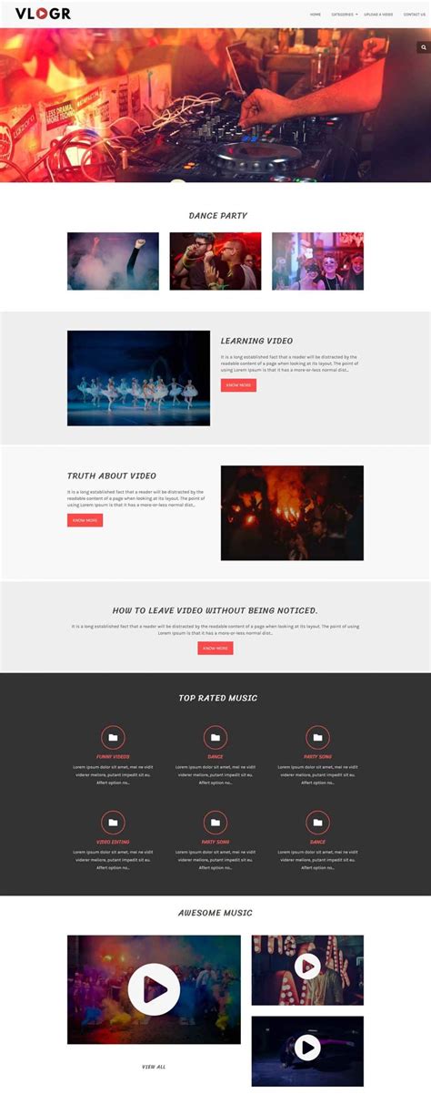 45 Best Youtube And Video Gallery Wordpress Themes 2025 Free Premium