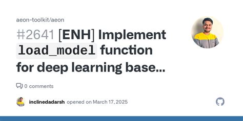 Enh Implement `loadmodel` Function For Deep Learning Based Regression Ensemble Models · Issue