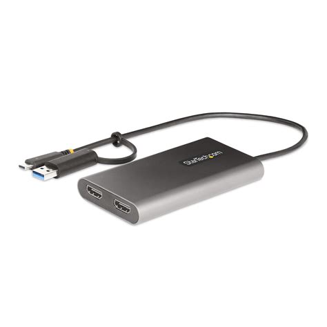 Купить Адаптер Startech Usb C To Dual Hdmi Adapter с Displaylink по