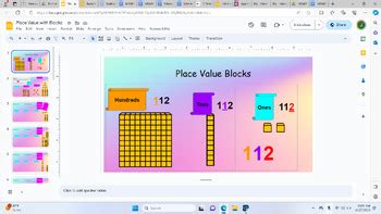 Place Value With Digital Blocks Practices By Dedicated Educator