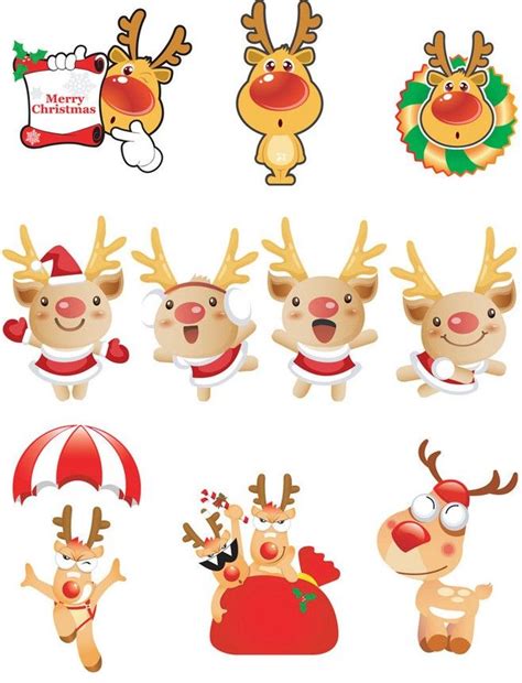 크리스마스 다운로드 성탄절루돌프 산타 트리 그림 다운받기 Natal