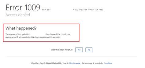 Cloudflare Error 1009 What Is It And How To Fix Zenrows