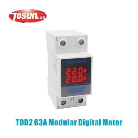 Modular Digital Meter With Voltage And Current Display Digital Meter And Voltmeter