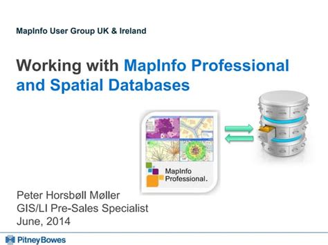 Mapinfo Professional 120 And Sql Server 2008 Pptx