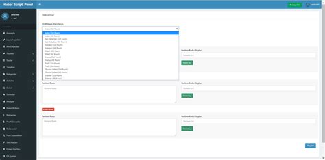 Full Responsive Blogandhaber Scripti Php Wm Aracı