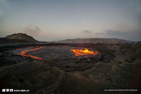 火山熔岩景观摄影图 自然风景 自然景观 摄影图库 昵图网