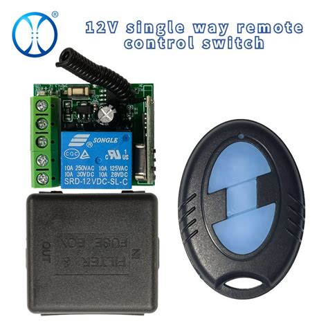 DC12V Wireless Learning Code Remote Control Relay Remote Control Receiver And Controller