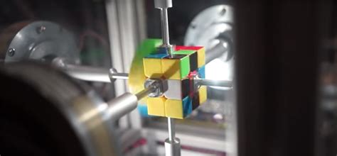 Watch This Robot Solve A Rubik S Cube In Under A Second