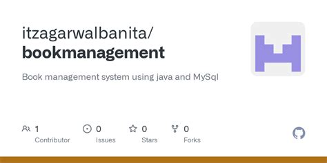 Github Itzagarwalbanitabookmanagement Book Management System Using