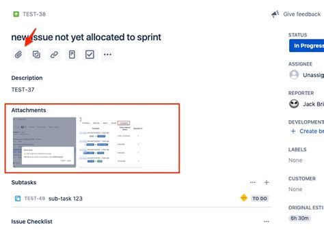 When Creating A New Defect In The New View Attachm