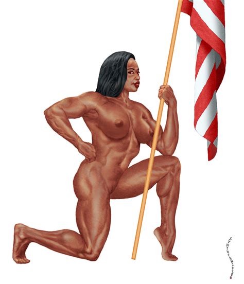 Flag Girl By Synthean Hentai Foundry