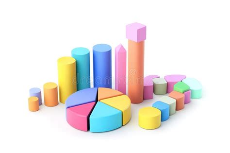 Data Visualization Icons Pie Chart And Bar Graph Business Analytics