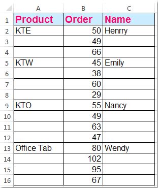 Fill Blank Cells With Value Above Below In Excel Full Guide
