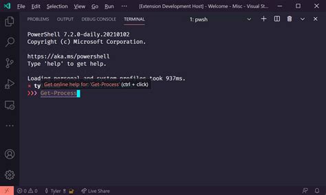 github tylerleonhardt vscode terminalcommanddocs get docs help on