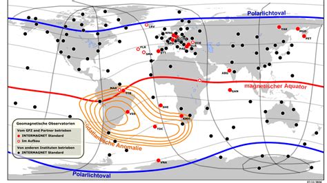 Researchinfrastructure Gfz Geomagnetic Observatory Data