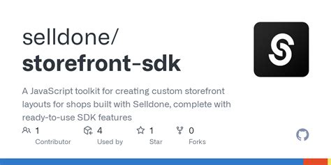 Github Selldonestorefront Sdk A Javascript Toolkit For Creating Custom Storefront Layouts