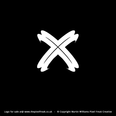 Abstract Letter X Logo Design For Branding