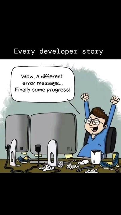 every developer story 😍 developer codinglover webdesign coder coderlifestyle trending