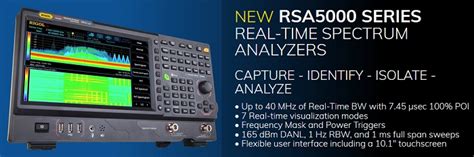 RIGOL Launches New Real Time Spectrum Analyzer