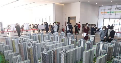 올림픽파크 포레온 모델하우스 이틀만에 예약 마감