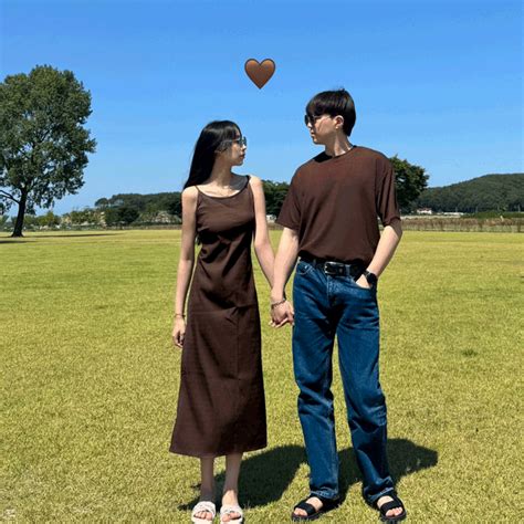 빠른배송시밀러룩 밸루브라운 커플룩 커플 시밀러룩 세트 남녀공용 휴가룩 바캉스룩 휴양지룩 동남아룩 에이블리