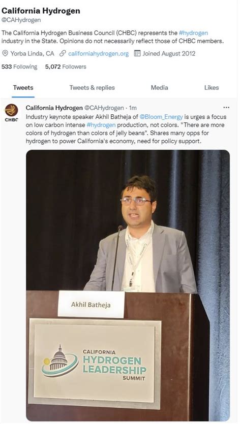 Rick Beuttel On Linkedin California Hydrogen