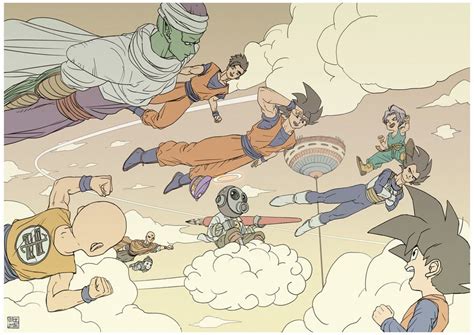 Son Goku Vegeta Son Gohan Trunks Piccolo And 5 More Dragon Ball