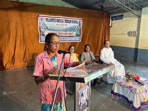 Pta Meeting Of Classes 1 To 4 And Kindergarten