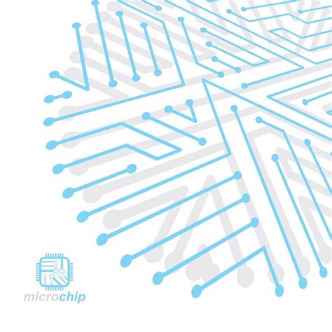 Premium Vector Vector Abstract Technology Illustration With Circuit Board High Tech Digital