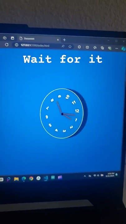 Html Css Animation Clock Project ️ Html Coding Css Windows Androidphone Youtube