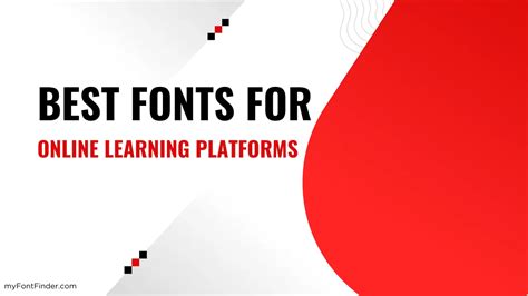 Best Fonts For Online Learning Platforms