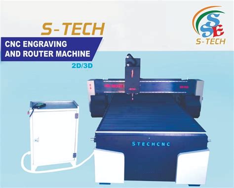 Cnc Router Wood Carving Machine 3 Kw Spindle Model Namenumber S Tech 1325 At Rs 450000 In